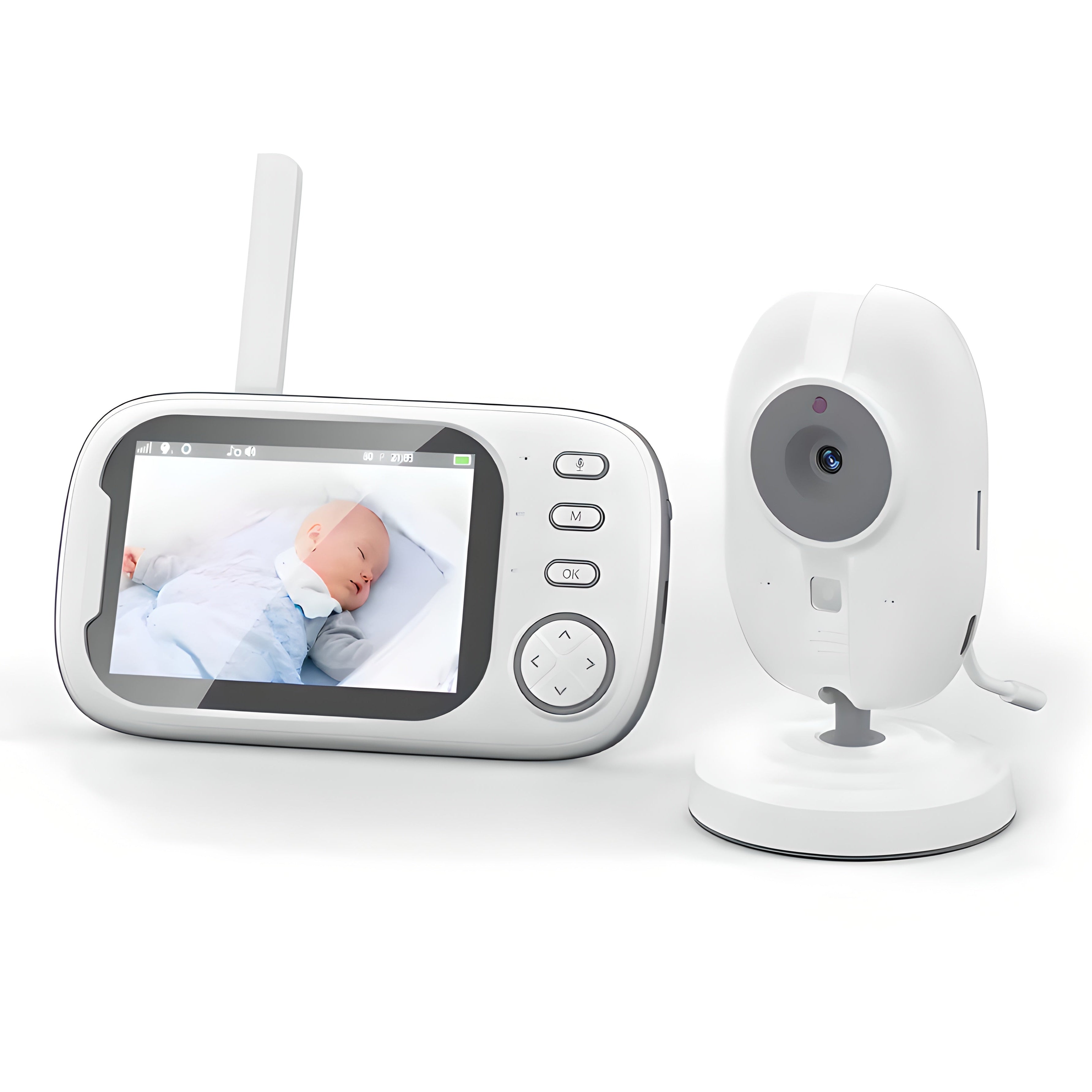 Video Camera Baby Monitor Night Vision Temperature Monitoring – My Kidos UK